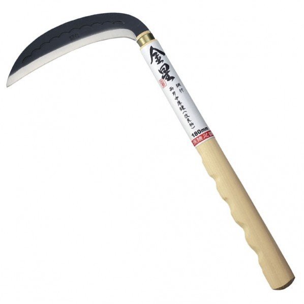 ●【ブランド】：キンボシ(Kinboshi) ●【メーカー】：キンボシ(Kinboshi) ●【全長】：390mm ●【刃渡】：160mm ● 手に馴染み握りやすく、滑りにくい手に優しい改良柄 ※商品の改訂等により、パッケージデザイン・内容...