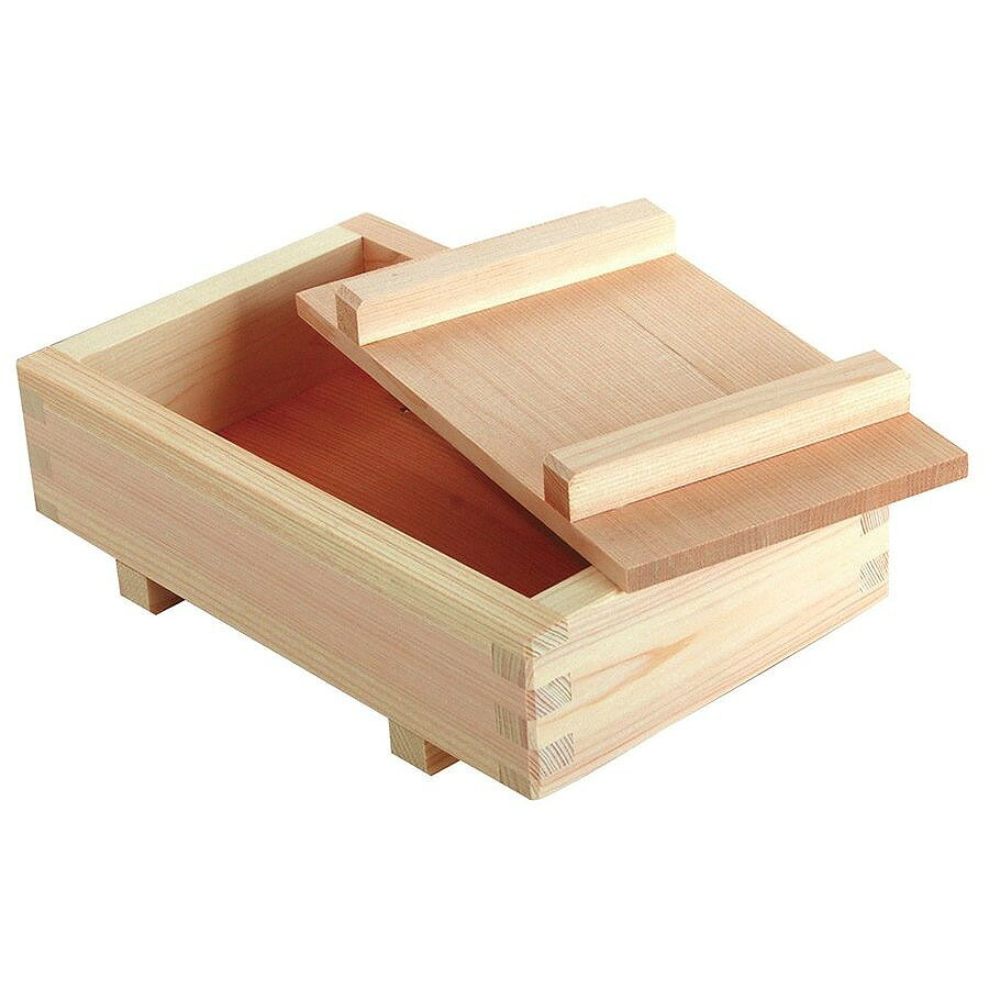●仕様 サイズ：約24×15×7cm 材質：ひのき・スプルース 生産国：日本 見栄えもきれいな押し寿司をご家庭で。 型に順序よく材料を入れるだけで、見栄えもキレイな押し寿司ができます。ひな祭りやパーティーに。 ※商品の改訂等により、パッケー...