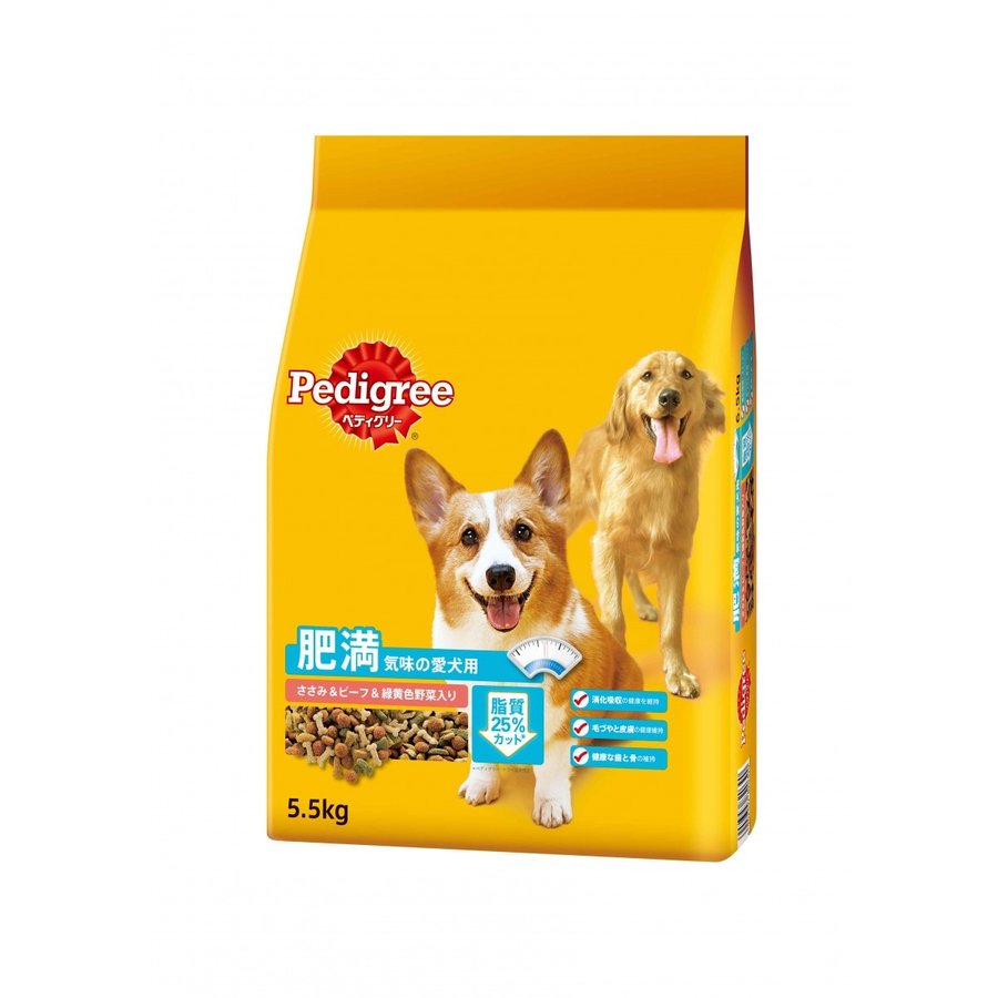 必要な栄養は維持しながらカロリーカット。脂質も25％カットした犬用ドライフード 肥満が気になる愛犬の健康を考えて、必要な栄養は維持しながらカロリーカット。 脂質も25％カット。（ぺディグリードライ成犬用比） 【原材料・材質名】穀類、肉類（チ...