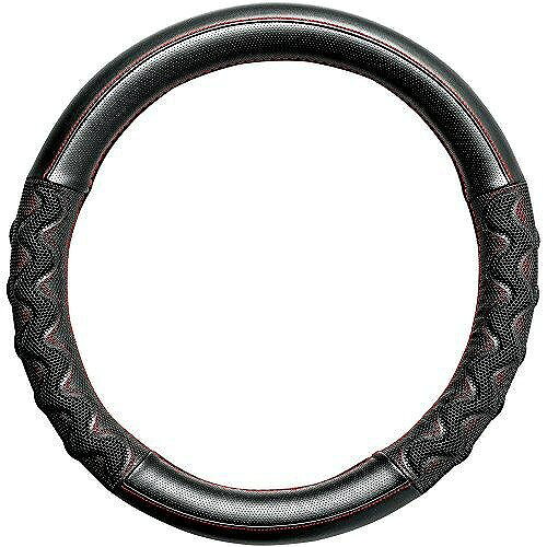 ●仕様 カラー：レッド サイズ：S (ハンドル直径 36.5〜37.9cm) 材質：合成皮革・ポリ塩化ビニル しっかり握れて滑らない 立体形状グリップがハンドリングをサポート。 取り付けが簡単にできます。 リングの隙間が見えにくい特許登録リ...