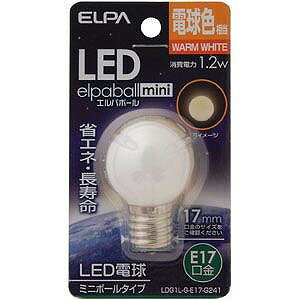 光源にはLEDを使用していますので、消費電力が少ない省エネタイプです。 商品説明 ●交流電源:100V　50/60Hz共用。 ●口金:E17。 ●サイズ:全長48X外径30(mm)。 ●質量:11g。 ●定格消費電力:1.2W。 ●定格入力...