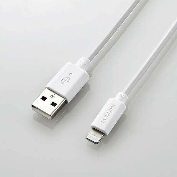 コネクタ形状1：Lightning(オス) コネクタ形状2：USB-A(オス) 長さ：1.0m　※コネクター含まず 使用目的・用途：USB-A端子を持つパソコン及び充電器とLightningコネクターを搭載したiPhone,iPad,iPo...