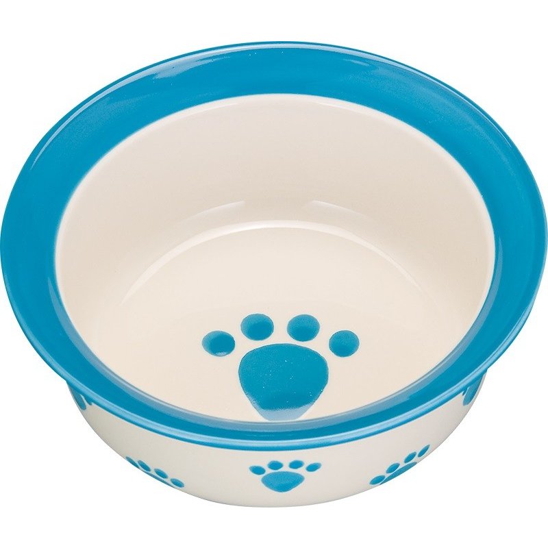【商品名称】ペット用食器　 【材質】陶器　 【原産国】中国　 【内容量】350ml　 【販売者】PLATZ ※商品の改訂等により、パッケージデザイン・内容等は予告なく変更される場合がございます。 ※商品は自社店舗販売と在庫を共有しているため...