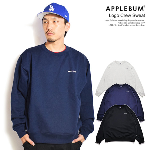 　商品説明 APPLEBUM アップルバム ●商品説明 シンプルなデザインにこだわり、機能性とスタイルを 両立させたクルースウェット。  胸元のロゴは立体感のあるシリコンパーツを採用し、 さりげなくブランドのアイデンティティを表現しています...
