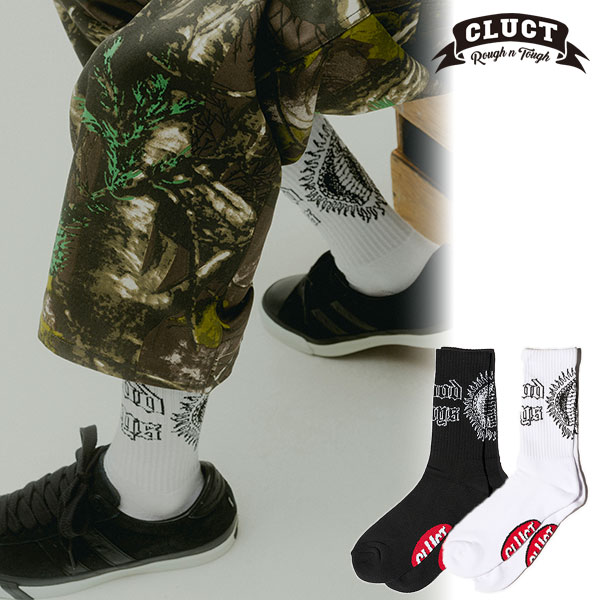 　商品説明 CLUCT クラクト リブ編みのしっかりとした質感が特徴のソックスに、 グラフィックロゴがデザインされています。 シンプルながらも個性的なアクセントを効かせ、 日常のスタイルにさりげない個性をプラスします。 素材 : COTTO...