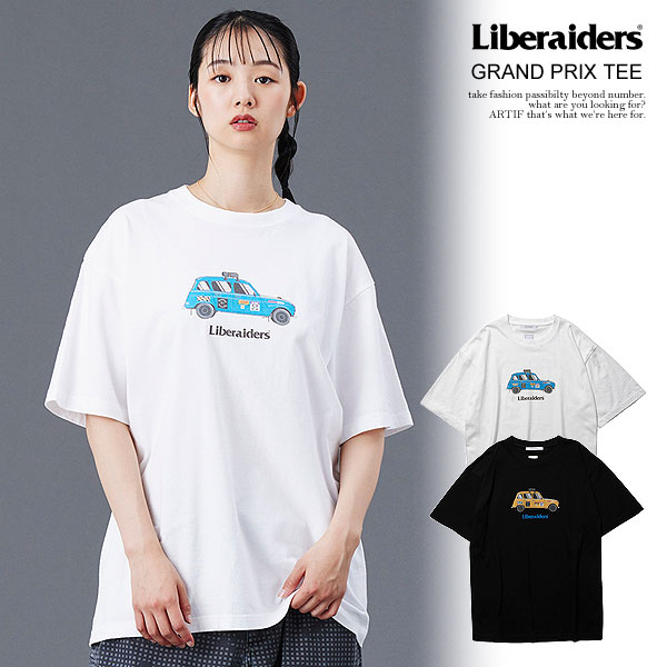 　商品説明 Liberaiders リベレイダース ●商品説明 6.2ozの天竺を使用したS/S TEE。 ワンウォッシュ加工。 モロッコはサハラ砂漠を有する国で、 有名なダカールラリーのコースになっている事から、 町中にレース関連の企業や...