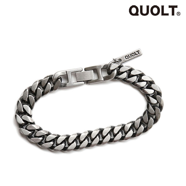 　商品説明 QUOLT クオルト 幅1cm×厚み4mmの重厚感がありながらも使いやすく、 どんなスタイルにも合わせやすいステンレス製ブレスレット。 素材 : STAINLESS サイズ : 19.5cm メーカー希望小売価格はメーカーカタロ...