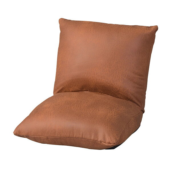 ■サイズ：幅38×奥行3/45×高さ36×座面高さ12cm ■カラー：キャメル ■商品重量：2kg ■素材：ポリエステル ■機能：折りたたみ式 ■原産地：中国 ＜関連キーワード＞ 座椅子 フロアチェア リクライニング スリム コンパクト か...