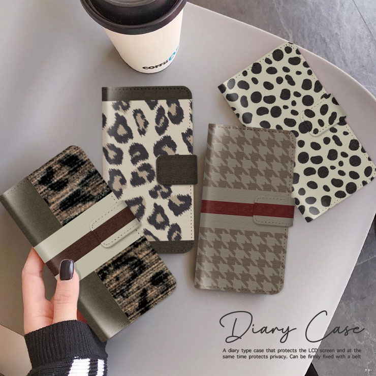 【オリジナルデザイン手帳型スマホケース】 定番の手帳型ケースです★ 高品質PUレザーにオリジナルデザインをプリントしました。手帳内側はこだわりのブラウン仕様で高級感を演出。 開閉はマグネットで楽々、レザー部分を薄くすることで軽量で長時間の使...