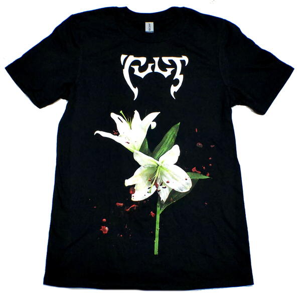 イギリスのハードロックバンド THE CULT Tシャツです バックプリントはありません イギリスのオフィシャルショップからの輸入品です 【サイズ詳細】 Sサイズ　着丈70cm　身幅（脇下）44cm Mサイズ　着丈73cm　身幅（脇下）48...