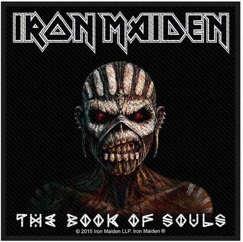 IRON MAIDEN 布刺しゅうパッチです(糊なし) 縦100mm横105mm メール便送料無料です