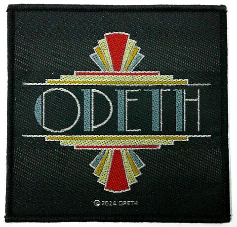 OPETH 布刺しゅうパッチです(糊なし) 縦95mm 横100mm メール便送料無料です
