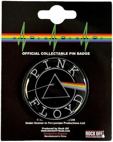 PINK FLOYD メタルピンバッジです 素材:亜鉛合金 裏面2点留め 直径35mm
