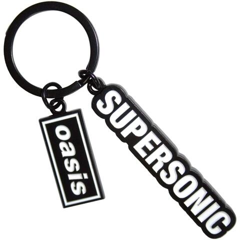 OASIS メタル(金属)キーホルダーです 素材:亜鉛合金/ソフトエナメル 裏面はライセンスの刻印になります 縦10mm 横60mm