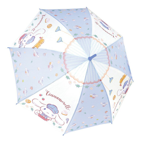 大人かわいいキャラクター長傘シリーズに新柄・新キャラクターの登場です。破れにくいポリエステル生地に親骨が溝骨仕様なので丈夫です。嫌な雨の日も大好きなキャラクターと楽しくお出かけしましょう。サイズ：55cm素材：ポリエステル備考：中骨 黒骨/...