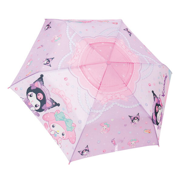 大人かわいいキャラクター折畳傘シリーズに新柄・新キャラクターの登場です。破れにくいポリエステル生地。お子様も安心してお使い頂ける安全ろくろ付きの傘です。折り畳めて携帯に便利！とってもキュートな傘と同柄の専用のカバーも付いてます。サイズ：53...
