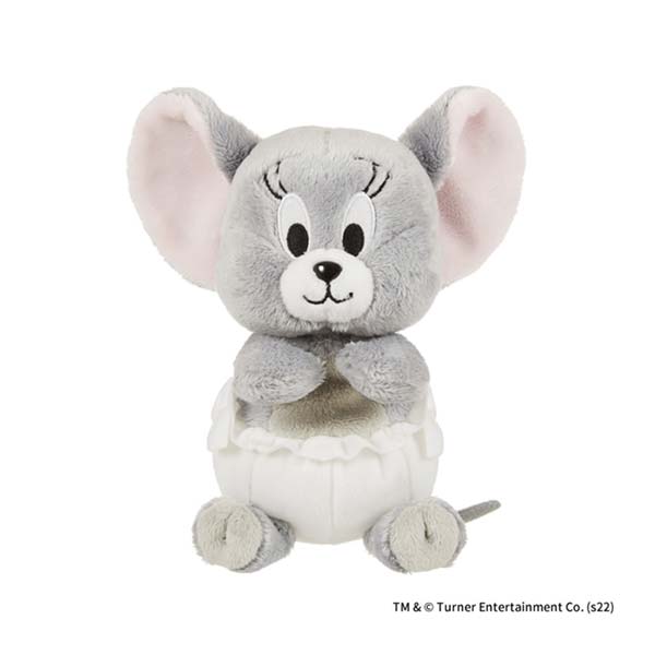 あそんで！シリーズにトム＆ジェリーに登場するタフィーが加わりました。あそんで！シリーズのトムやジェリーと比べ、小さいサイズがかわいいです。寝そべったポーズで、手足がぱたぱた動かせます。少しだけくたっとした体がかわいいぬいぐるみです。サイズ：...