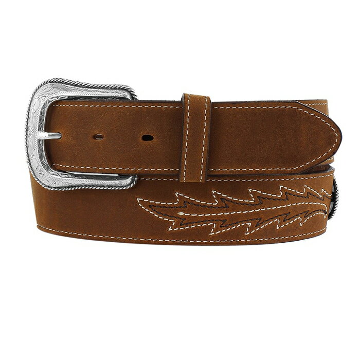 サイズ幅：1.5インチ（約38mm） 長さ: 32 34 36 38（バックルピンの根本から中心穴まで） ※お持ちのベルトのバックルピンの根本からいつもお使いの穴までの長さを測ってサイズ合わせをおすすめします。素材本体：牛皮革メーカー名Ju...