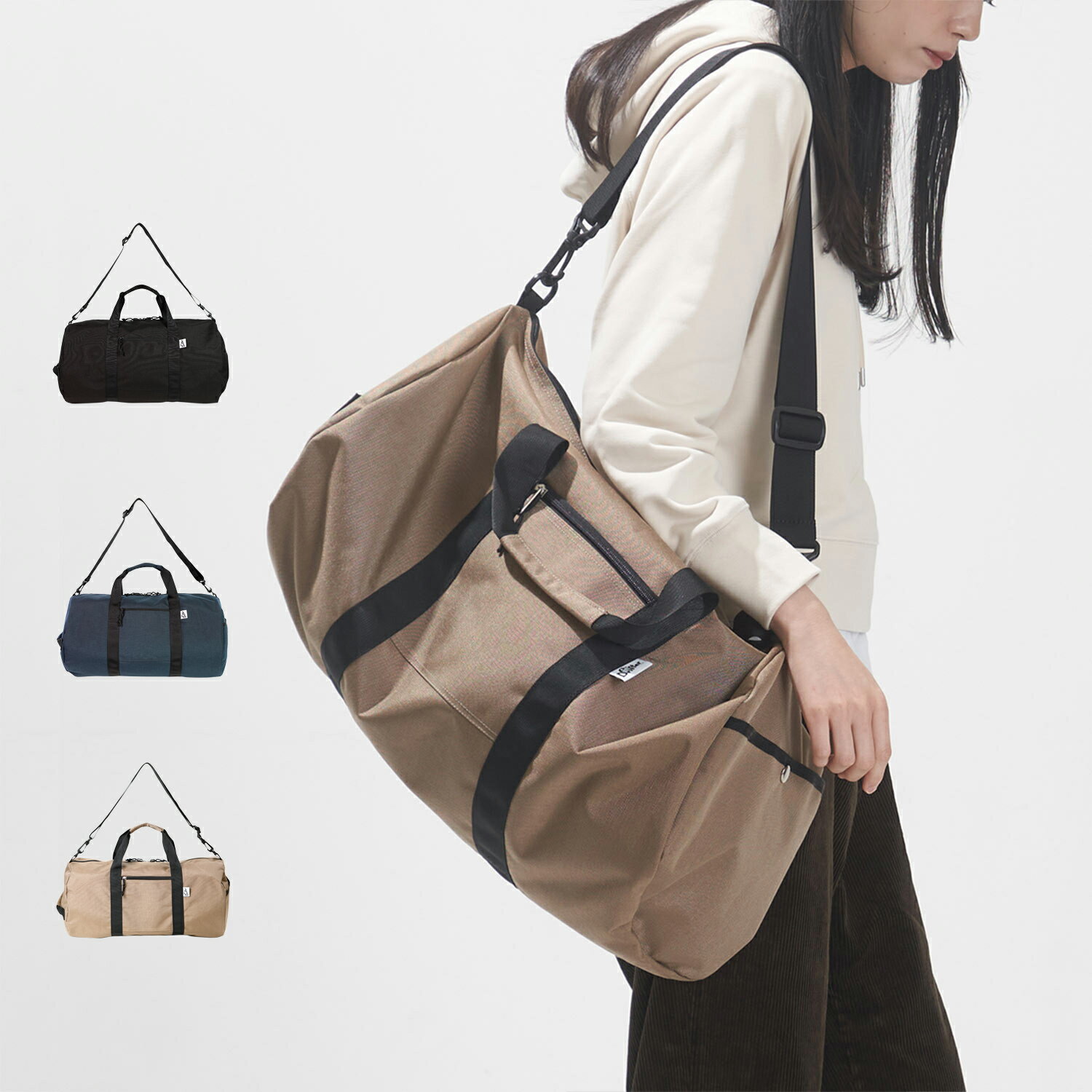 商品説明 【クラシックアウトドアを彷彿とさせながらも、現代の都市生活にフィットするエッセンスを盛り込んだブランド Drifter】 数日間の旅行やキャンプ、遠征に最適な40Lの大容量を誇るDrifter(ドリフター)のラージダッフルバッグ。...