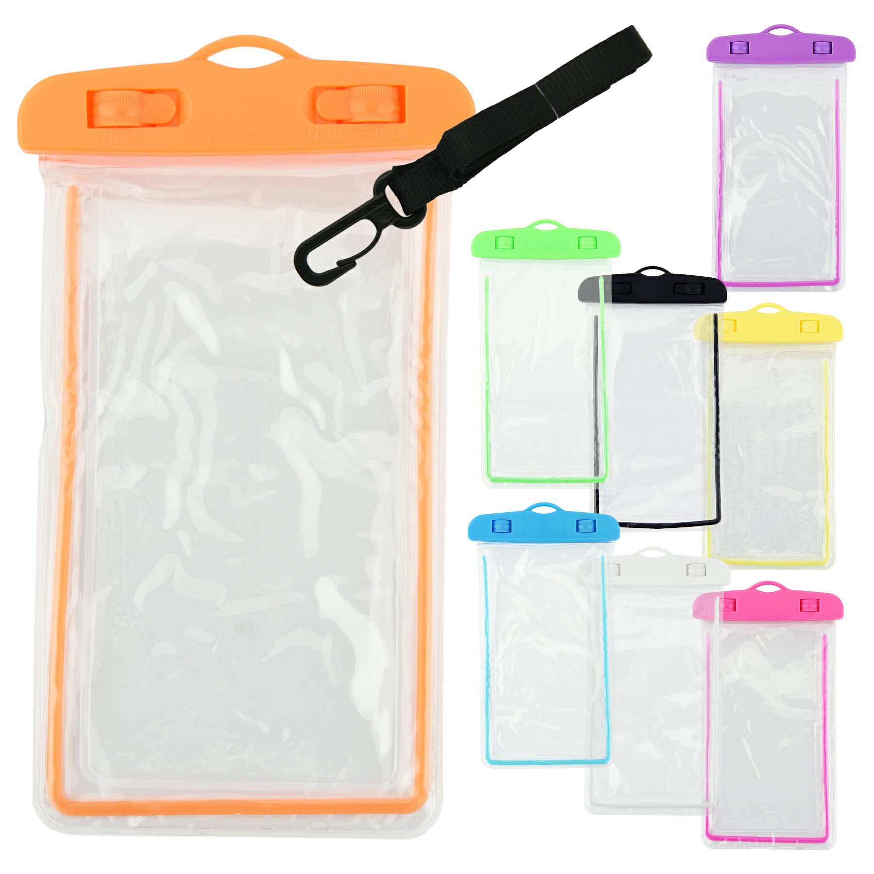 【 商 品 説 明 】 どんな環境にも室内外を問わず、 海やプール、浴室、キッチン、アウトドアなどでも大活躍。 野外フェスや釣り、スキー、スノボなど、 様々な場面で水や雨・雪を気にせずにスマホが使えます。 海中で幻想的な写真や動画を撮影した...