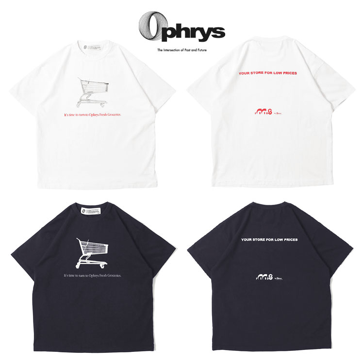 Time to turn Tee 品番 OP26SS01 販促用のスタッフウェアをイメージしたプリントTシャツ。 「1980～2000年代を舞台に、架空のアメリカ総合商社が販売した製品やサービスの社員用プロモーションTシャツ」をコンセプトに...