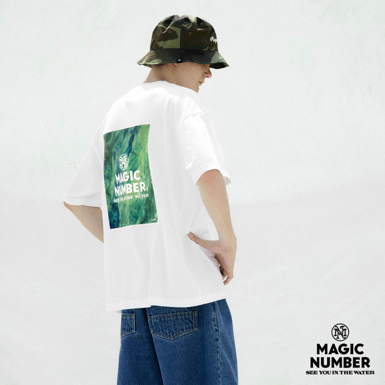 STOCK LOGO US COTTON S/S T-SHIRT PAINTER BY NAOKO MIYAUCHI 品番 26SS-MN014 MADE IN JAPANの4色分解プリントTシャツ。 画家の宮内直子氏本人の油絵制作途中のパ...