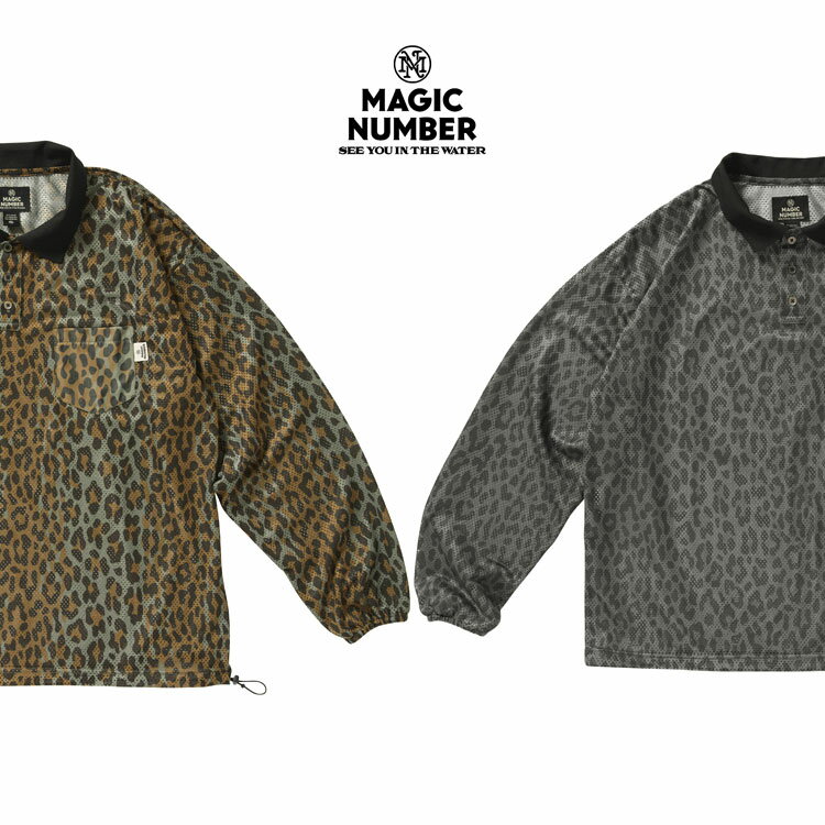 MESH LEOPARD POLO-SHIRT 品番 26SS-MN010 ソフトな肌触りで通気性が良く、汗をかいてもベタつきにくく肌離れが良いメッシュポロシャツ。 大人が着用しても上品なレオパード柄をテーマに、新たにデザインを起こしたオリ...