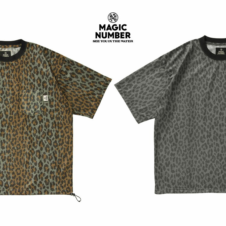 MESH LEOPARD T-SHIRT 品番 26SS-MN009 ソフトな肌触りで通気性が良く、汗をかいてもベタつきにくく肌離れが良いメッシュTシャツ。 大人が着用しても上品なレオパード柄をテーマに、新たにデザインを起こしたオリジナルパ...