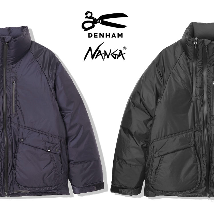 DENHAM x NANGA URBAN DOWN JACKET 品番 01251020104／01251020105 DENHAMとNANGAのコラボレーションアイテムが2025年も登場。 極上の保温性と軽量性を誇るNANGAのフラッグシ...