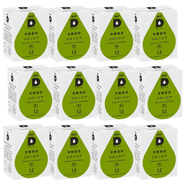 ＜＜ ITEM INFORMATION ＞＞ 商品名 UCC ドリップポッド DRIPPOD 専用カプセル 有機栽培コロンビア 12P ×12箱 商品詳細 カプセルはUCC ドリップポッド システム専用です コロンビアで丁寧に有機栽培された...