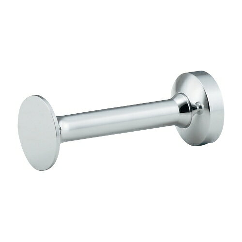 スタイリッシュでデザイン性の高いタオルフックです。 全長58ミリ ビス、プラグ付き 黄銅製 カクダイの製品です。