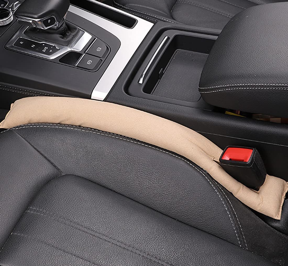 【実用性?簡単な取付】─ 車内のシートとセンターコンソールの隙間に取り付け、スマートフォンや小銭などの小物が隙間に落ちるの防ぎます。取り付けは、車内の隙間を埋めることだけ!車内の隙間を防ぎ、煩わしいことから開放され、大切なマイカーをさまざま...