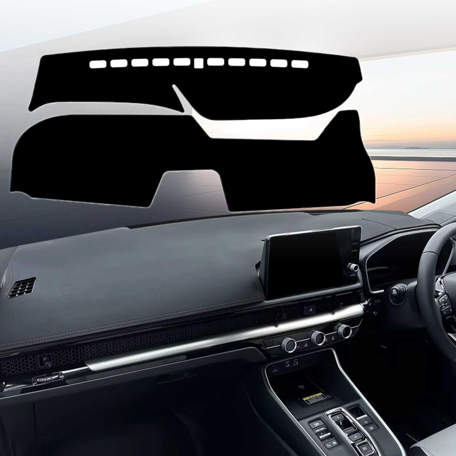 【対応車種】に適用ホンダフリードGB5 GB6 GB7 GB8 2017~2020。ダッシュボードマットはあなたの車種とぴったり合うことができます、新しいアップグレード版です。ダッシュボードマット 環境に優しい材質を採用します。車種専用設計...