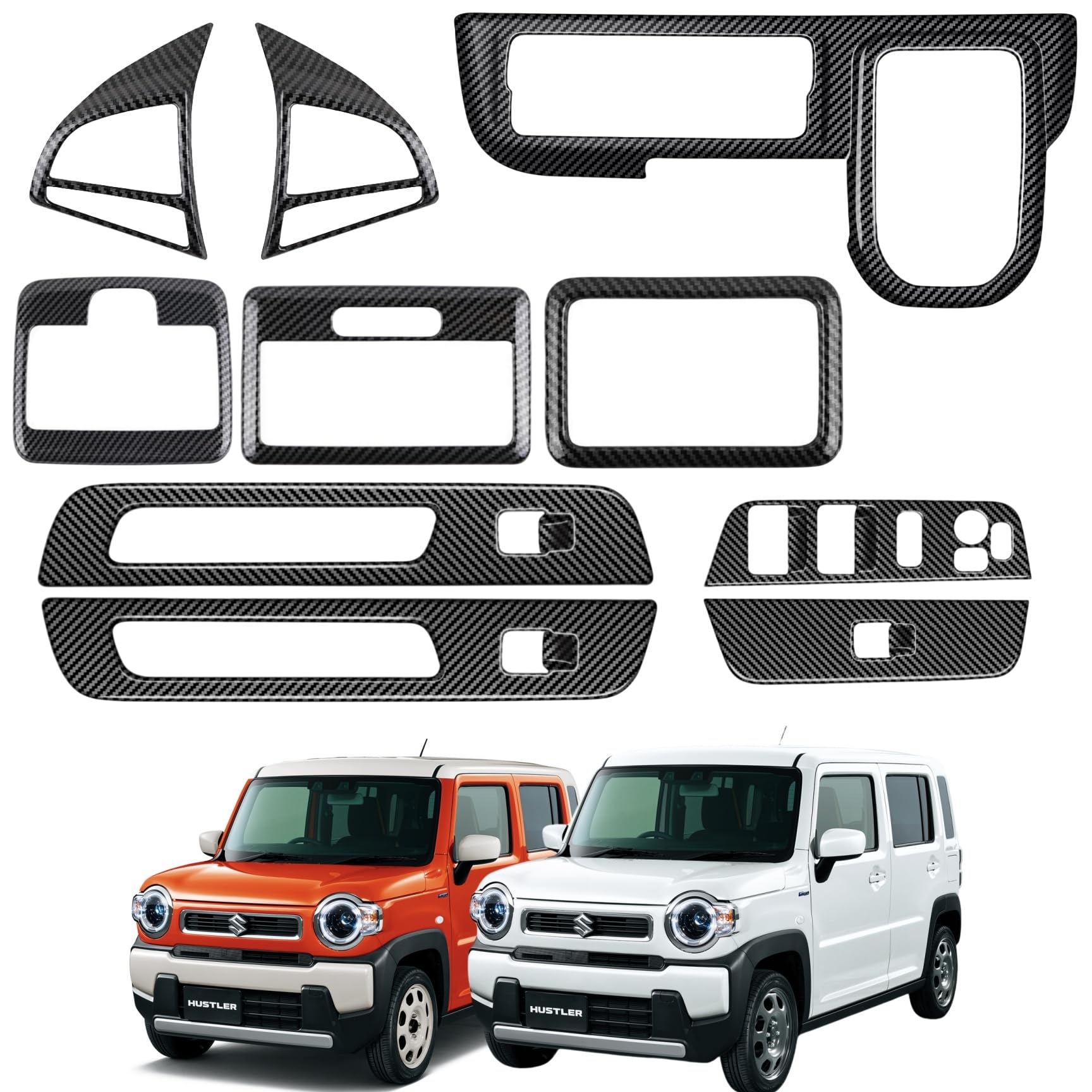 1.適合車種：スズキ?2代目 MR52S MR92S 2020年1月ー　FOR HUSTLER　【対応グレード：HYBRID Gターボ/HYBRID G ?HYBRID Xターボ/HYBRID X ?タフワイルドターボ/タフワイルド】　※※...