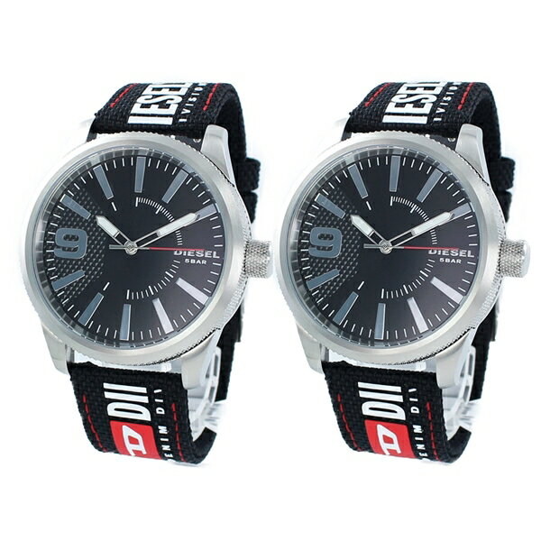 DIESEL ディーゼル 腕時計 ペアウォッチ 替えベルト付 メンズ レディース 同じ時計 おそろい 2本セット ペアグッツ ペア時計 DZ1906DZ1906 ★★★こちらの商品は、腕時計2本セットのペア商品になります。★★★ ペア腕時計...