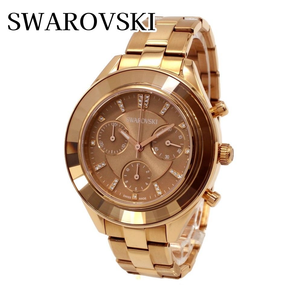 スワロフスキー 腕時計 レディース 上品 シンプル エレガント オクティア ラックス スポーツ ローズゴールド ステンレス ベルト おしゃれ 大人 女性 彼女 妻 母 ギフト プレゼント 誕生日 記念日 SWAROVSKI 時計 【 世界中...