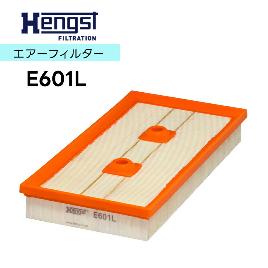 ■商品情報 商品名：Hengst製 エアフィルター エアエレメント エアフィルターインサート 品番：E601L ■本体サイズ：A300mm×B155mm×H41mm ■適合車種 VW フォルクスワーゲン ゴルフ5 1K ゴルフプラス トゥー...