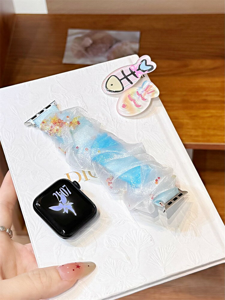 商品情報【仕様】【高品質な素材】肌に優しく、より快適に着用できます。更に、この素材は軽量と耐衝撃性が高く、汗を防ぐ、長時間使っても、バンドは変なにおいが出てきません。【レディース向けスタイリッシュギフト】可愛くエレガントなブレスレット。軽量...