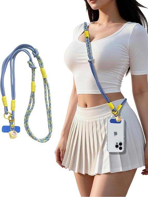 商品情報【製品仕様】包装内容：携帯電話ストラップ1本（材質：ナイロン） 超薄金属スタンド（厚さ0.2mm）。対応機種：各種スマートフォン（iPhone、Huawei、Xiaomi、Samsung、Sony、OPPO、Googleなど多くの機...