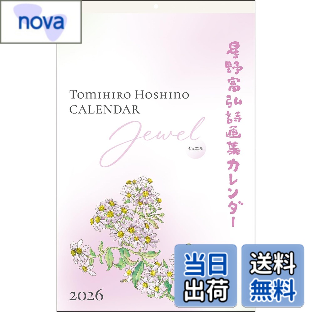 商品情報商品の説明星野富弘氏が描くやさしい水彩画のカレンダーです。 詩画作品を12種類収録した壁掛け大判タイプで、今年から廃版になったプラスチックホルダー付き旧タイプに代わる新シリーズ。 収録作品は壁掛け大判タイプリフィルと同じ6作品と、過...