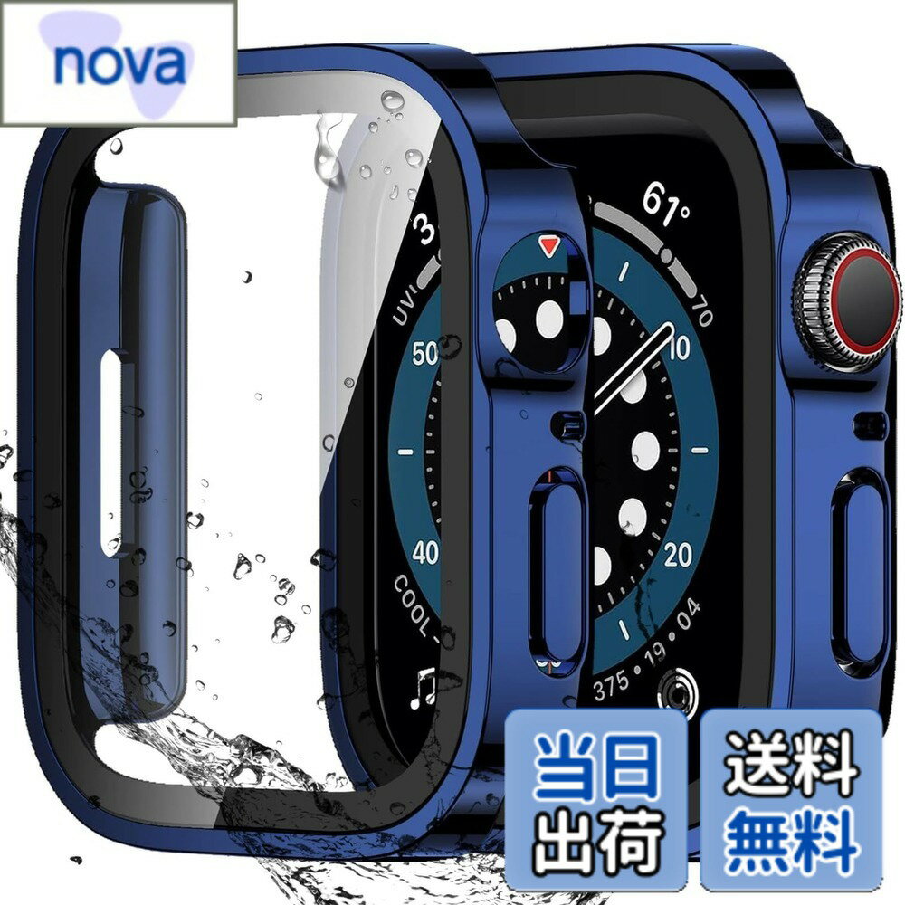 商品情報 商品の説明 BOOLINN 可兼容 アップルウォッチ ケース Series 11/10/9/8/SE3/SE2/SE/7/6/5/4 44mm Apple Watchカバー 防水 一体型 新デザイン 3D直角エッジ 超薄型 PC+...