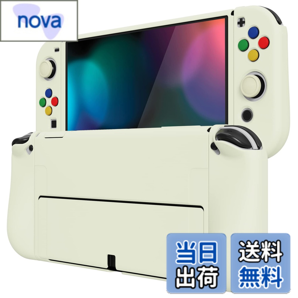 商品情報商品の説明主な仕様 パーフェクトマッチ：Nintendo Switch OLEDに対応用人間工学に基づいたフレキシ保護ケースは、特別に設計されており、シェルを交換せずに簡単に取り付けられます。プレミアム素材：柔らかく手触りの良い滑ら...