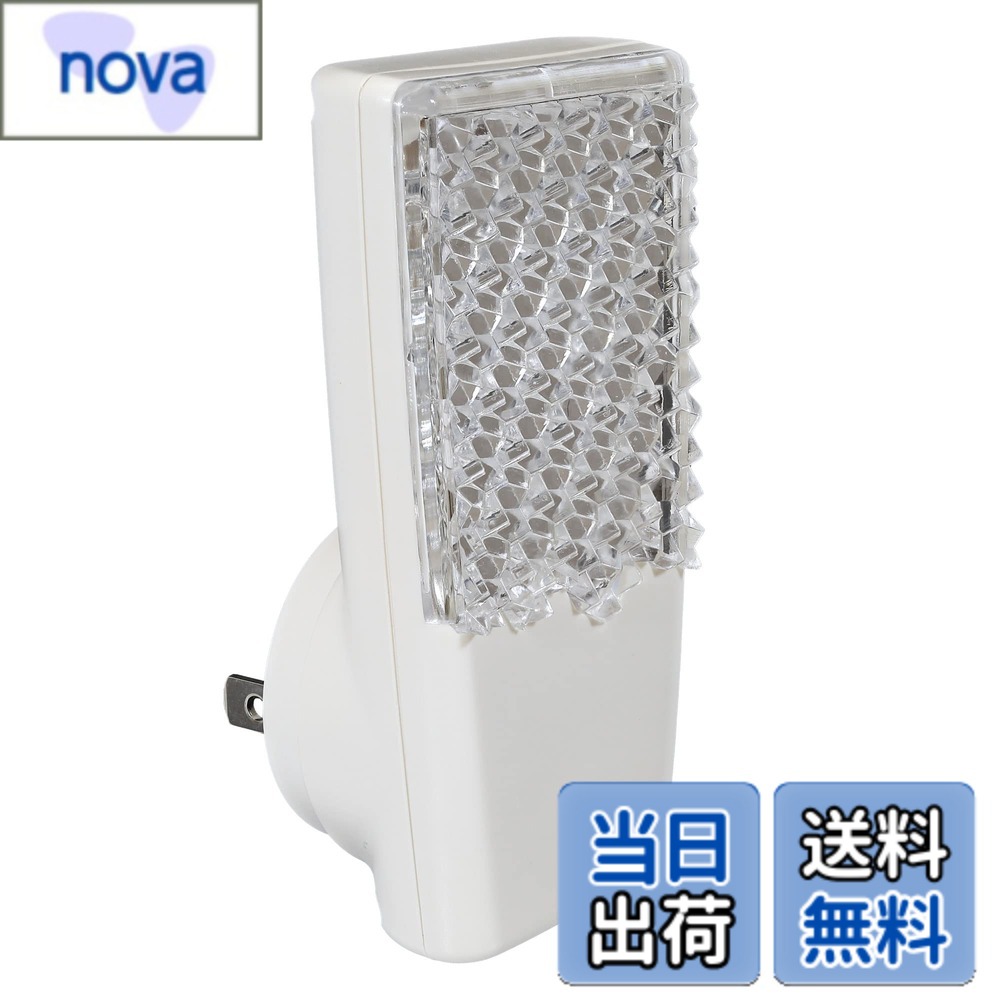 商品情報商品の説明商品紹介 ■定格電圧：AC100V ■定格周波数：50Hz/60Hz ■定格消費電力：0.3W ■光源：アンバー色LED ■全光束：1lm ■点灯開始照度：約5lx ■外形寸法(約)：幅52x高さ104x厚さ34(mm)(...