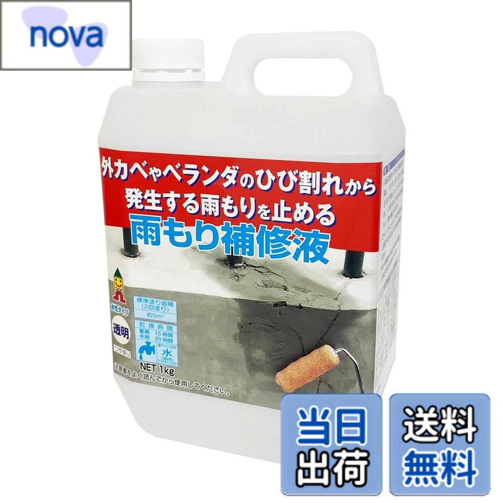 商品情報 商品の説明 【特長】 ●大きなヒビ割れには、セメントと混合して、ドロドロのペースト状液体をハケ塗りしますと、セメント粉が骨材になりヒビ割れに入り効果的に防水補修します。 【こんな場所に】 ●セメント・モルタル・ブロック・大家石など...
