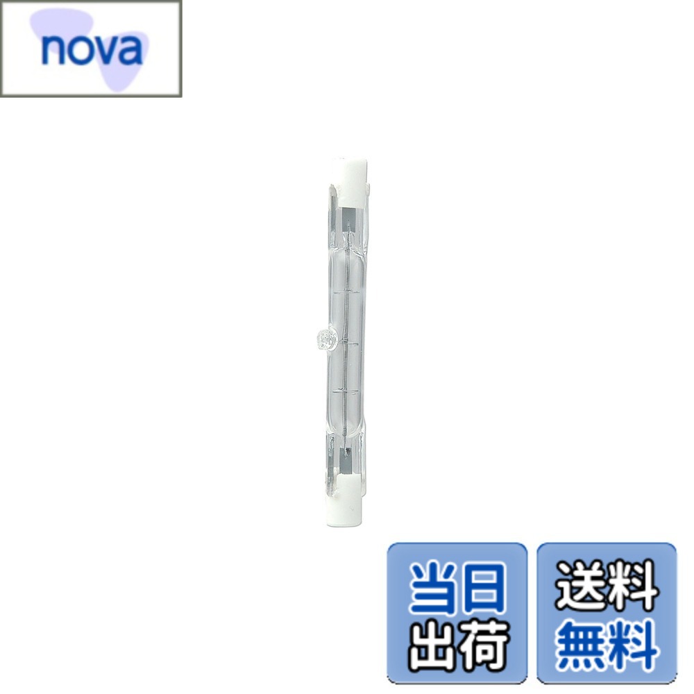 商品情報 商品の説明 ●両口金ハロゲン ●屋外センサーライトや投光器用のハロゲン電球です。 主な仕様 17.5×6.5×2cmbr■定格: ・電圧 110V ・消費電力 150W ・寿命:約2,000時間 ■本体サイズ: ・全長:80mm ...