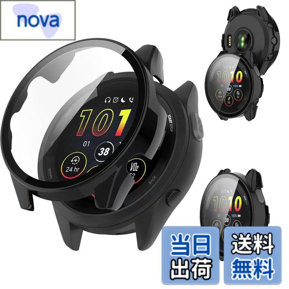 商品情報商品の説明主な仕様 【対応機種】：本製品は強化版の garmin forerunner 265 専用カバーです。【全面保護＆衝撃に強い】forerunner 265 ケース 高透明度の日本製ガラスと約1.3mmの薄さ、わずか2.13...