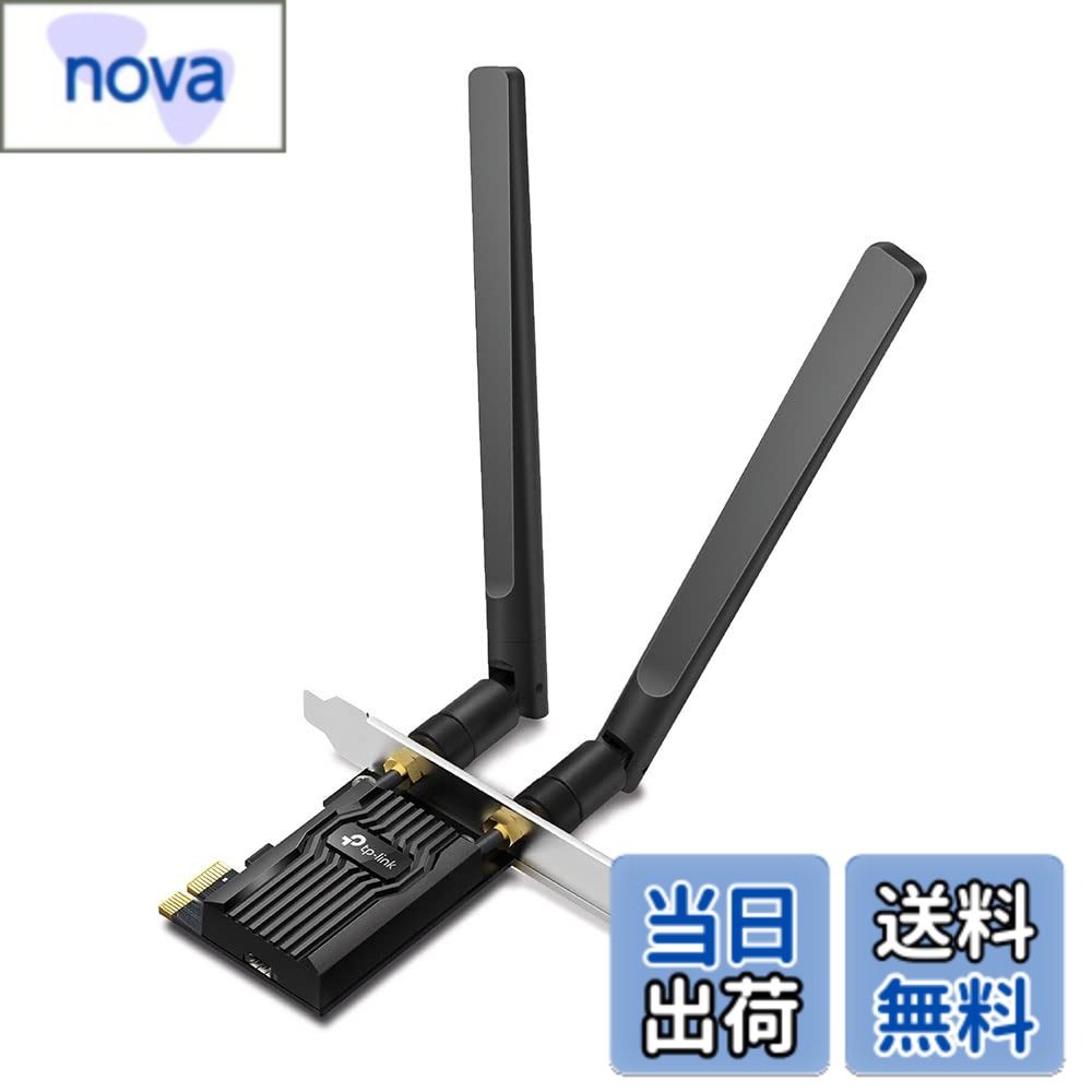 商品情報商品の説明Archer TX20E主な仕様 [特徴] AX1800規格 Bluetooth 5.2対応 の PCIeアダプター[規格値] Wi-Fi 6対応。1201 + 574 Mbps対応のPCIeアダプター[Bluetooth...