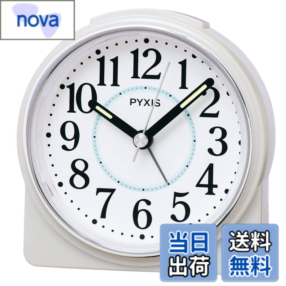 商品情報 商品の説明 ライトつきの小さな目ざまし時計は、シンプルで使いやすさ抜群。 ◆電子音 電子的に合成したアラーム音です。 ◆スヌーズ アラームを止めても数分後に再び鳴り出す機能です。 ◆ライト 小さな電球やLEDライトが文字板面を照ら...