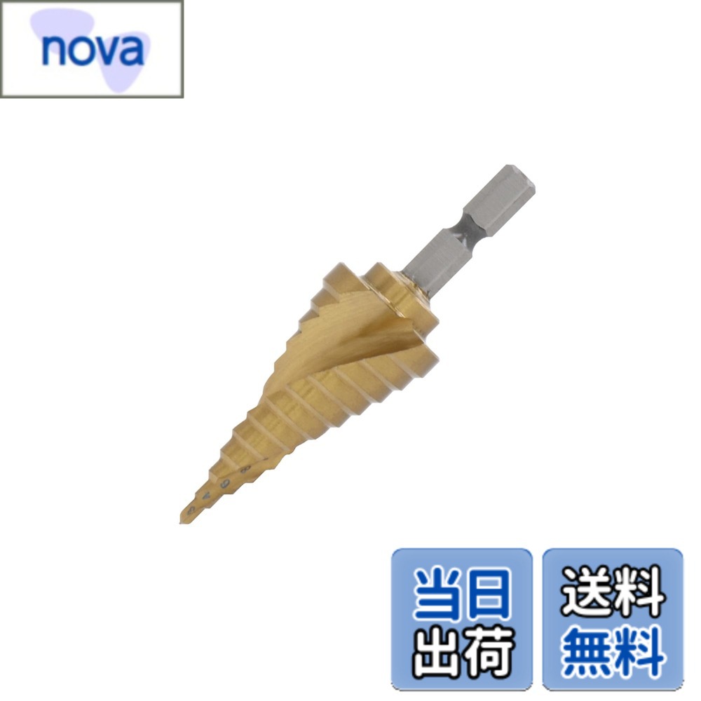 商品情報商品の説明1本で複数サイズの穴あけ作業や穴径の拡大や修正に チタンコーティングハイス鋼 切れ味に優れ、切りくずの抜けが良いスパイラル溝 6.35mm六角軸 インパクトドライバー対応18Vまで主な仕様 薄鉄板・樹脂板・木材等に穴あけサ...