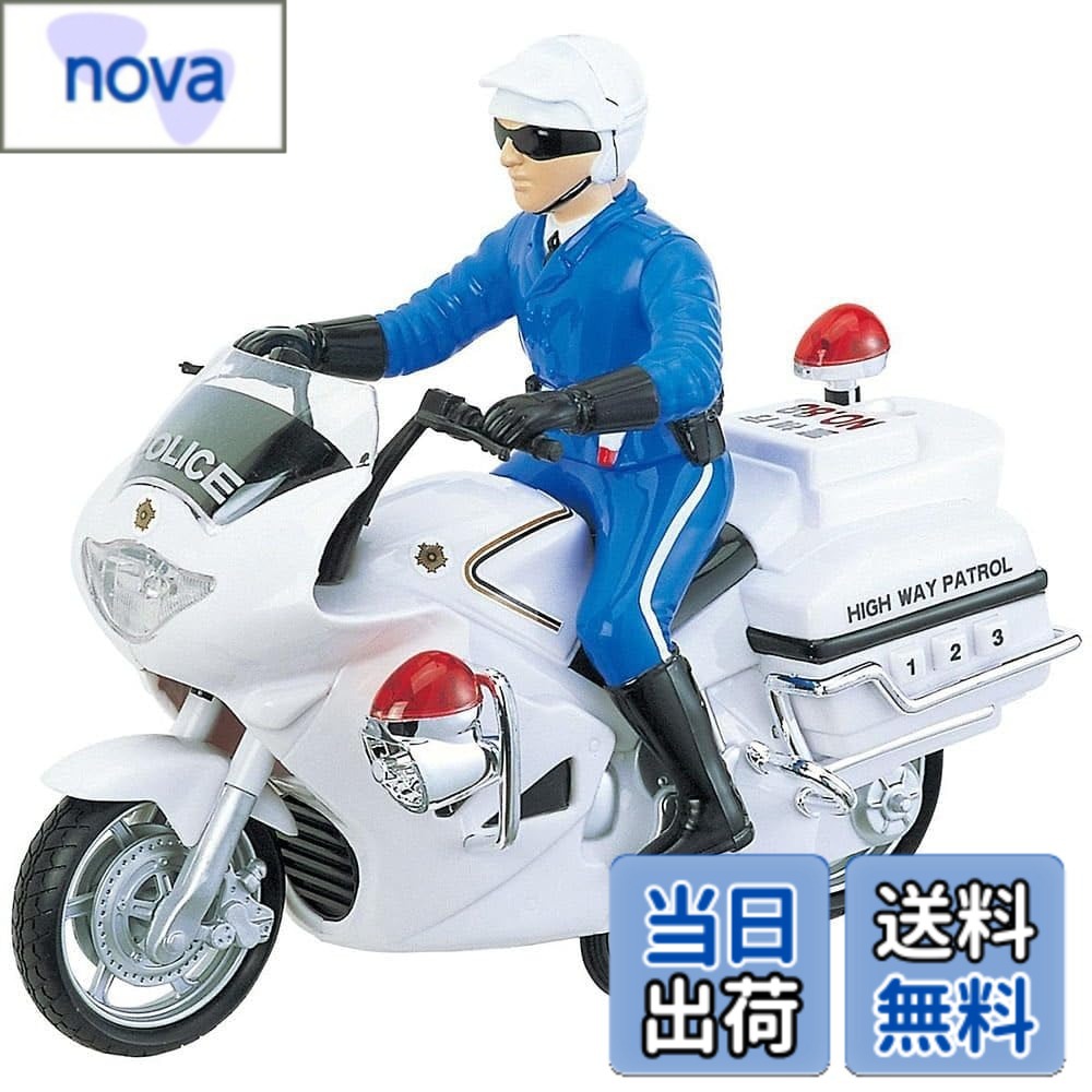 商品情報 商品の説明 リアルなサウンドで気分は白バイ警官! ボタンを押すといろんなサウンドが楽しめます。 ボタンを押すとヘッドライトや警告灯が点滅します。 使用電池:単3×2本(デモンストレーション電池付) 主な仕様 電池種別 :単3×2本...